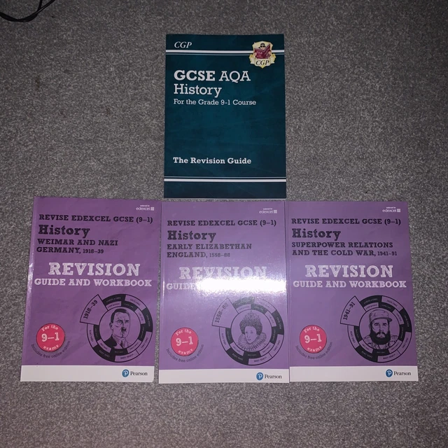 GCSE HISTORY REVISION Guides £5.00 - PicClick UK