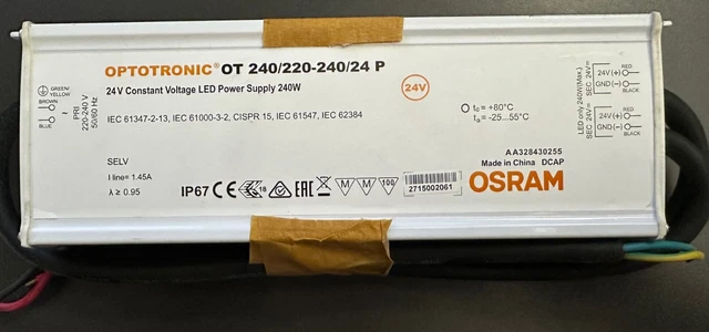 OSRAM OPTOTRONIC OT 240/220-240/24 P EUR 12,00 - PicClick DE