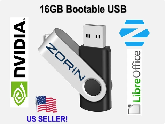 LINUX ZORIN OS 17.3 64bit BOOTABLE/LIVE USB FREE SHIP $10.75 - PicClick