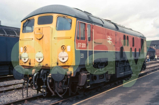 UK RAILWAY PHOTOGRAPH Of Class 24 97201. Rm24-109 £1.70 - PicClick UK