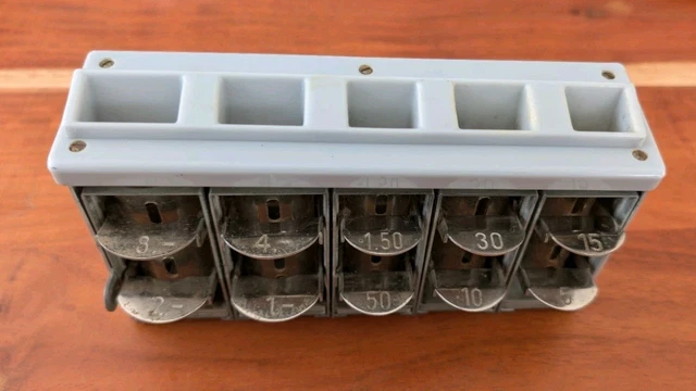 GELDWECHSLER AUTOMAT SCHAFFNER PROFESSOR ALFRED KRAUTH EBERBACH Baden ...