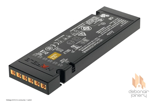 HAFELE LOOX 12V LED Driver for 1-4 Lights Constant Voltage Without ...