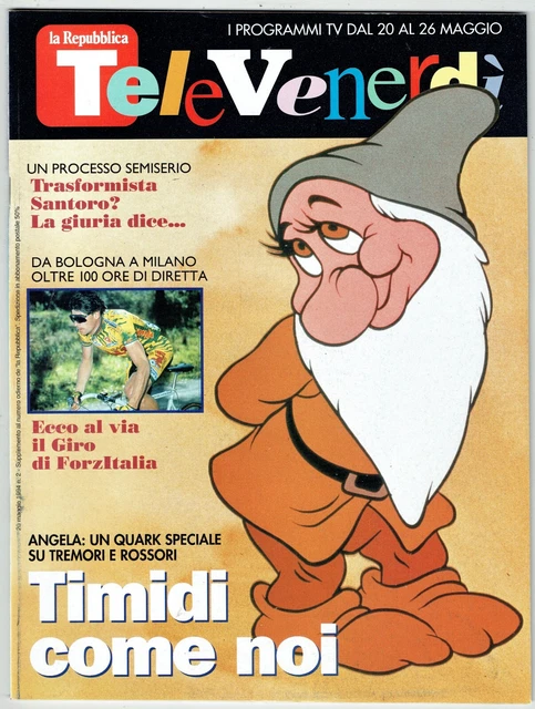 TELEVENERDI 1994/2=PIERO ANGELA=HEIDI DOLCE REMI=NANNI MORETTI=MICHELE ...