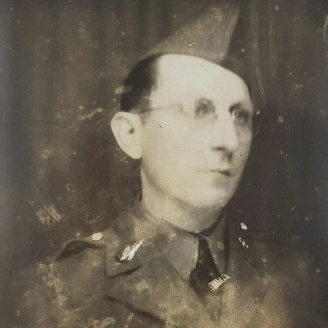 1940S PHOTOBOOTH PHOTO 6-Up Soldier Photographs WWII MILITARY Six ...