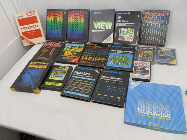 BBC MICRO GAME and Software Big Box Bundle Lot £144.82 - PicClick UK