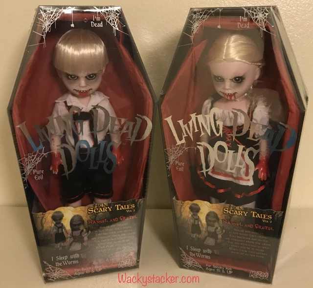 HANSEL & GRETEL Living Dead Dolls Scary Tales Vol 3 Sealed Mint Case ...