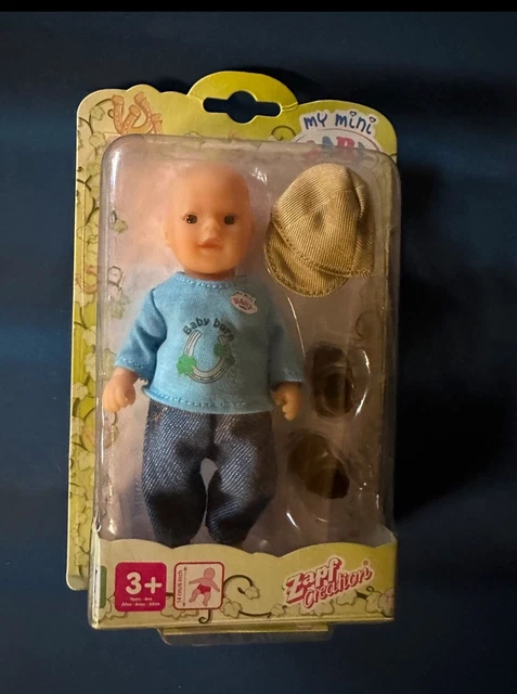 ZAPF CREATION PUPPE vintage My Mini Baby Born EUR 25,00 - PicClick DE