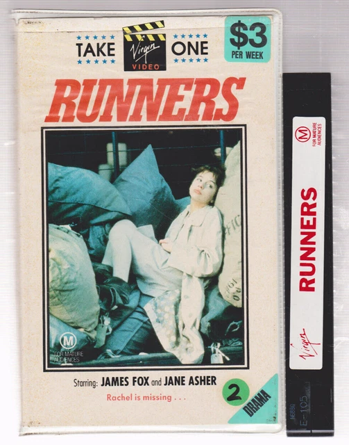 RARE VHS VIDEO Tape RUNNERS Ex-Rental Clamshell Virgin Fox Asher £69.61 ...