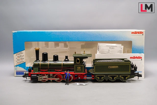 MÄRKLIN DELTA MAXI Spur 1 5452 Dampflok Aloisius Bayern [Z-928] EUR 137 ...