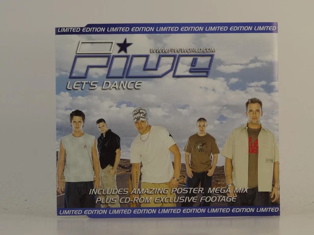 FIVE LETS DANCE LTD ED (NO POSTER) (H1) 3 Track CD Single Picture Sleeve BMG £4.60 - PicClick UK