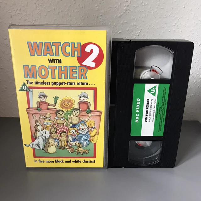 WATCH WITH MOTHER 2 - Bbc Vhs Video - Rare / Childrens £7.95 - PicClick UK