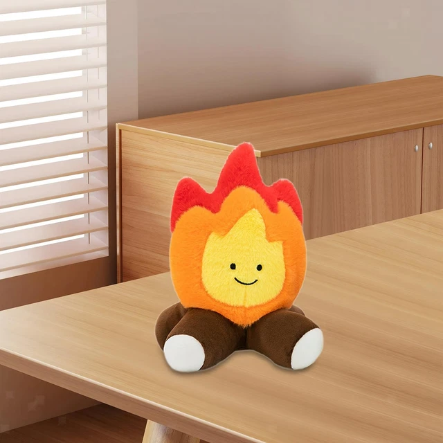 CAMPFIRE SHAPED PLUSH Toy Stuffed Toy for Kids Boys Girls Housewarming ...