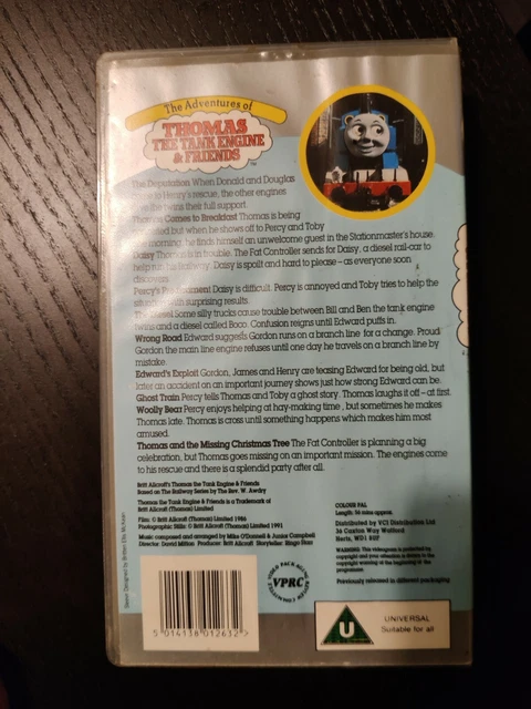 THOMAS THE TANK Engine & Friends Vhs Video - Ghost Train And Other ...