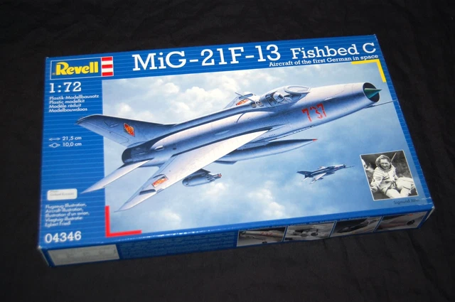 REVELL 1/72 SCALE Mikoyan Gurevich MiG-21 F-13 Fishbed C Model Kit EUR ...