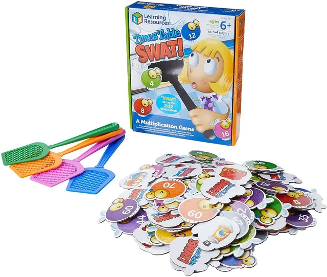 LEARNING RESOURCES TIMES Table Swat! Multiplication Game £17.49 ...