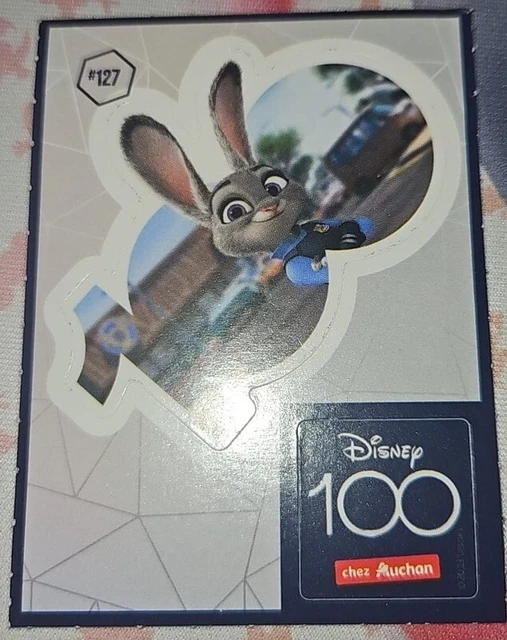 STICKER/AUTOCOLLANT DISNEY JUDY Hopps #127 100 Ans Auchan Neuf Fr EUR 1 ...