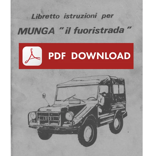 DKW MUNGA FUORISTRADA Manuale uso manutenzione Libretto istruzioni CD ...