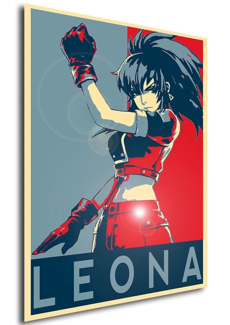 POSTER PROPAGANDA - KOF The King of Fighters - Leona Heidern EUR 6,90 ...