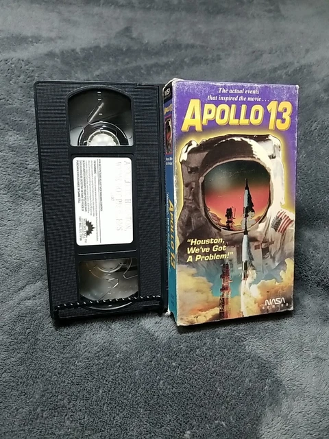 APOLLO 13 &HOUSTON, We've Got A Problem!" VHS TAPE (1991 UAV Corp. NASA ...