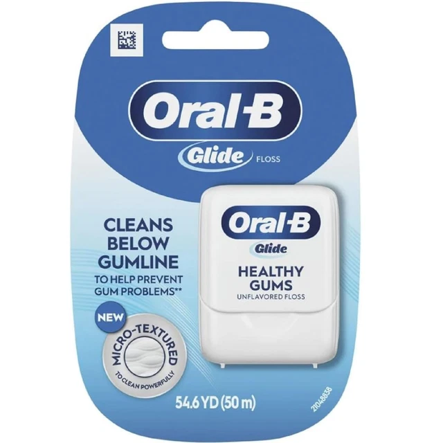 GLIDE ORIGINAL UNFLAVORED Size 50m (2 Pack) £22.26 - PicClick UK