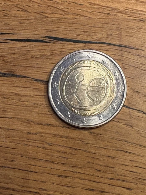 2 EURO, MÜNZE, Deutschland, Strichmännchen, WWU, 1999-2009, F EUR 3,50 - PicClick DE