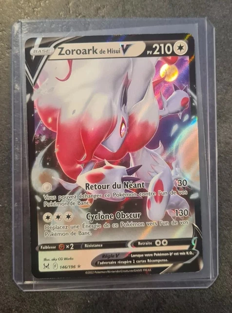 CARTE POKÉMON ZOROARK de Hisui V 146/196 - Origine Perdue EB11 FR EUR 1,00 - PicClick FR