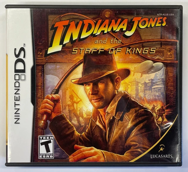 INDIANA JONES AND the Staff of Kings (Nintendo DS, 2009) Complet testé ...