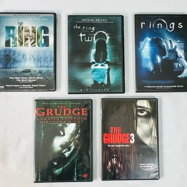 RING & GRUDGE Horror DVD Movie Lot $28.90 - PicClick AU