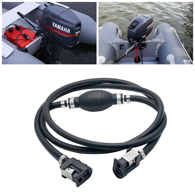 ENGINE FUEL LINE hose tank connection for Yamaha Mercury outboard DE £ ...