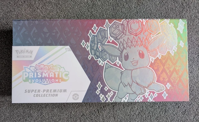 POKEMON TCG PRISMATIC Evolutions Super Premium Collection | SEALED 🔥 £ ...