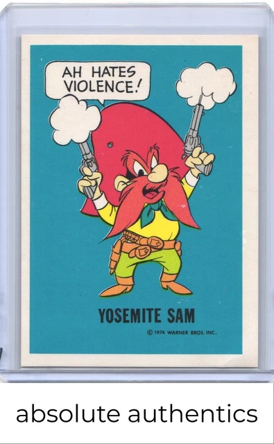 1974 WONDER BREAD DC Comics / Warner Brothers Yosemite Sam £11.63 ...