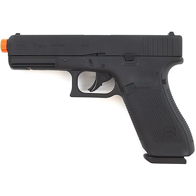 UMAREX GLOCK G17 LICENSED GEN 5 AIRSOFT CO2 HALF BLOWBACK HAND GUN ...