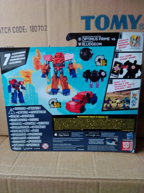 TRANSFORMERS RID AUTOBOT decepticon hunter Optimus Prime mini con ...