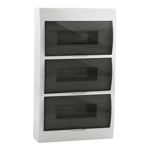 DISTRIBUTORE DA INCASSO scatola di sicurezza IP40 costruzione distributore di sicurezza 36 mod ...