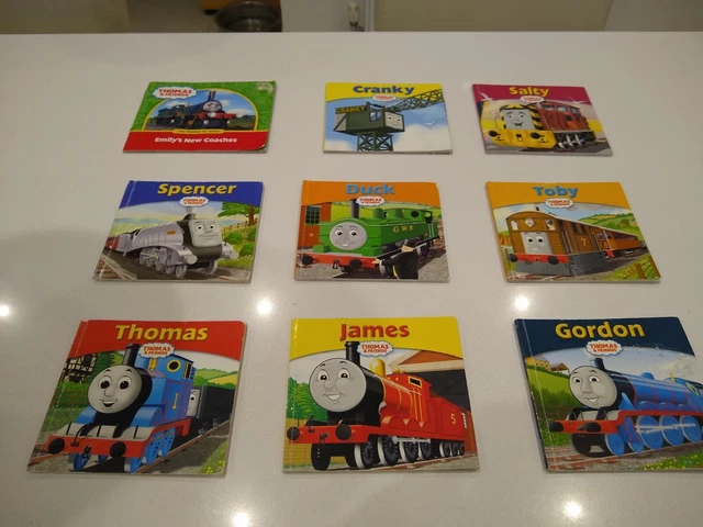 THOMAS THE TANK Engine and Friends: set of 9 books - good used ...