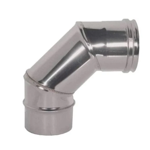 COUDE 90É EN acier inoxydable é simple paroi > 160 mm EUR 44,98 ...