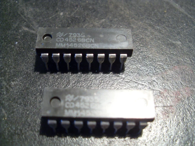 IC CHIP CD4526BCN MM14526BCN 4526 £7.19 - PicClick UK