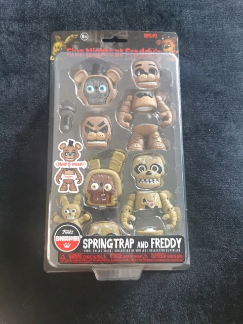 FUNKO SNAPS FIVE Nights At Freddy's: Springtrap and Freddy Collectable ...