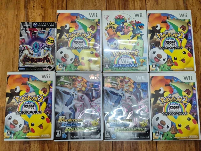POKÉMON BATTLE REVOLUTION PokéPark 1 e 2 Nintendo Wii PokémonCOLOSSEUM Game Cube EUR 95,00 ...