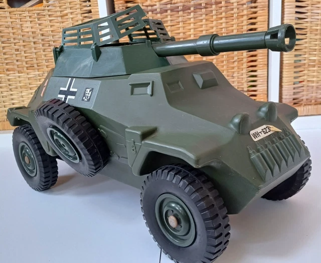 ACTION MAN - German Armoured Car - Vintage Modern- Rare toy £269.00 ...