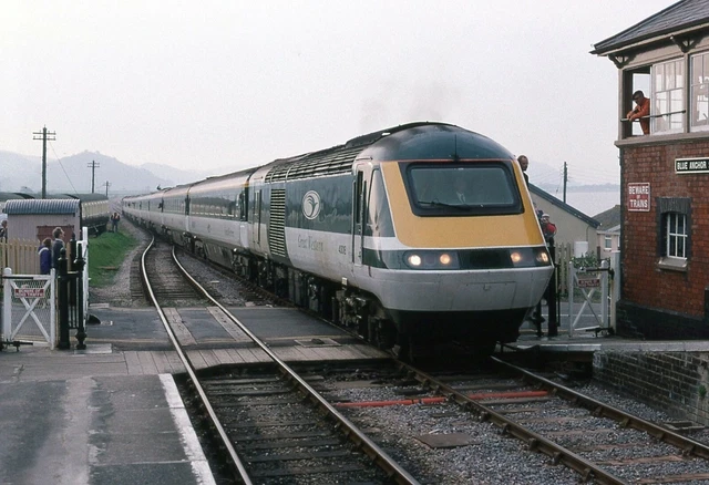 GREAT WESTERN TRAINS 43018 Class 43 HST Inter-City 125 Railway Photo £1 ...