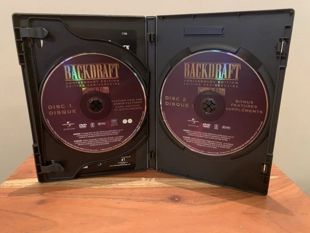 BACKDRAFT : DVD 2-Disc Set 2006 Anniversary Edition 🇨🇦🔥 $5.99 - PicClick CA