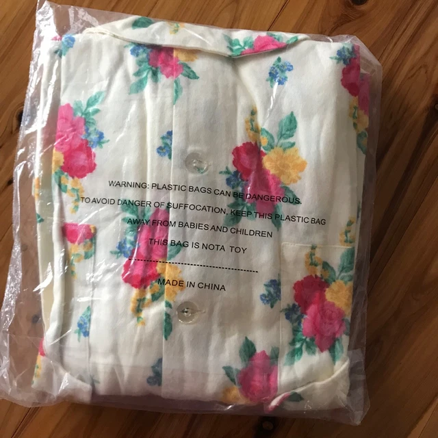 PETER ALEXANDER ROSEY Viscose Bamboo Cotton Flannelette Pj Set Size L ...