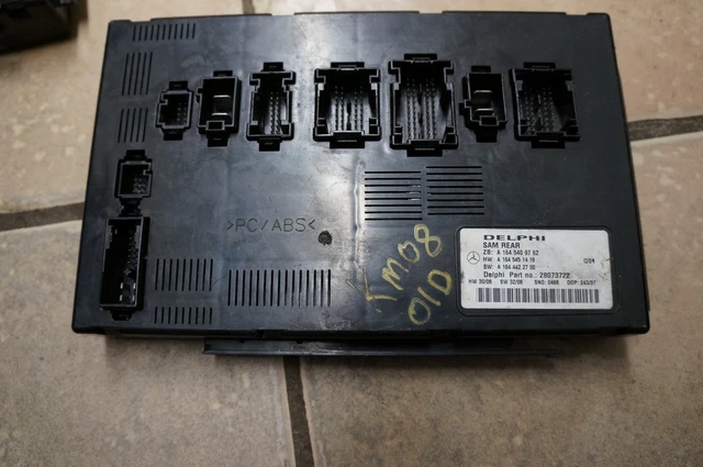 MERCEDES ML W164 Rear Sam Unit Control Module A1645409762 Needs Repair ...