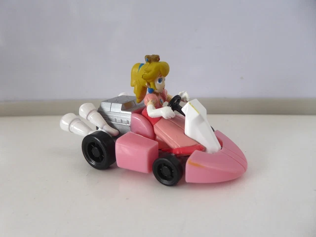 SUPER MARIO KART Princess Peach Mini Race Car - T-ARTS 2008 Nintendo £7 ...