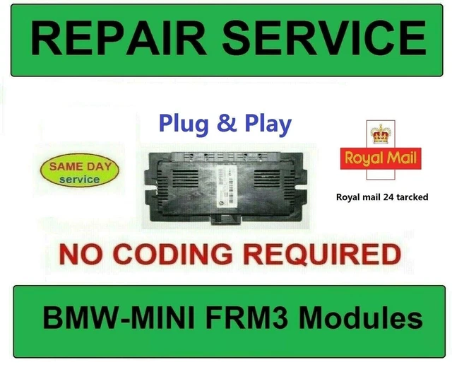FRM3 REPAIR SERVICE BMW - Mini FRM3R Footwell Light Module £35.00 ...