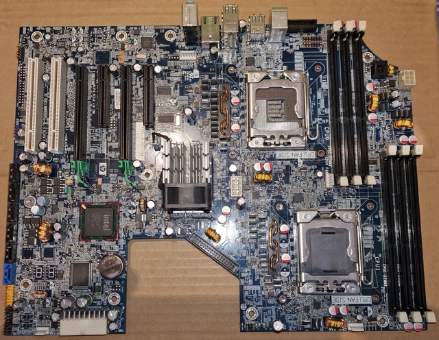 HP Z600 WORKSTATION Dual Socket LGA1366 Motherboard 460840-002 461439 ...