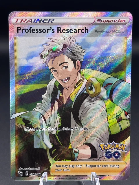 PROFESSOR'S RESEARCH 078/078 - Pokémon TCG - Pokémon GO £3.76 - PicClick UK