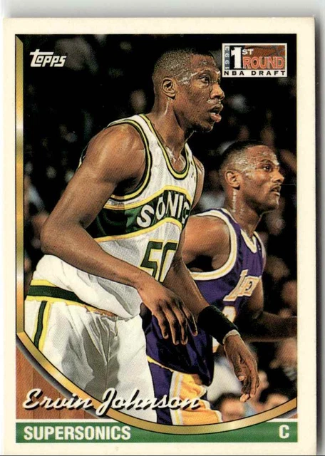 1993-94 TOPPS ERVIN Johnson Seattle Supersonics #240 EUR 3,31 - PicClick FR