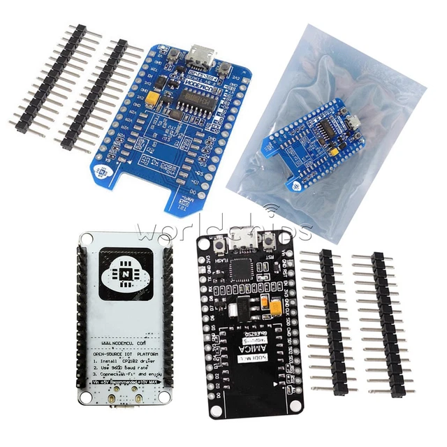Esp8266 12e12f Ch340gcp2102 Wifi Internet Development Adapter For Nodemcu Lua Eur 186